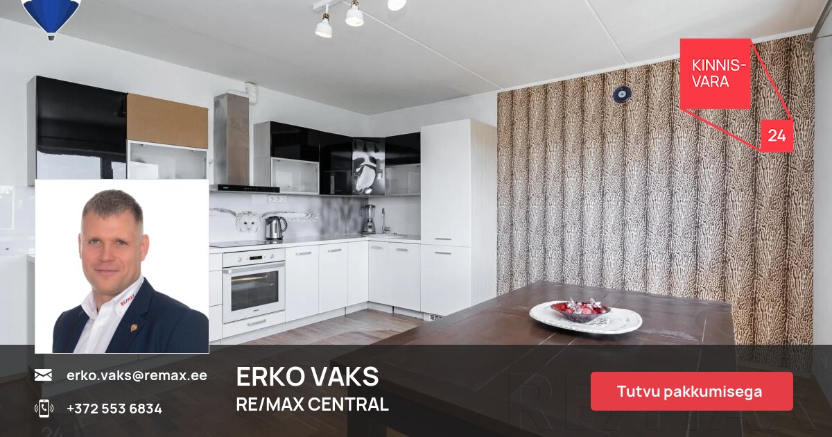 Üürile anda korter, 3 tuba, Muraste tee 11, Muraste küla, Harku vald