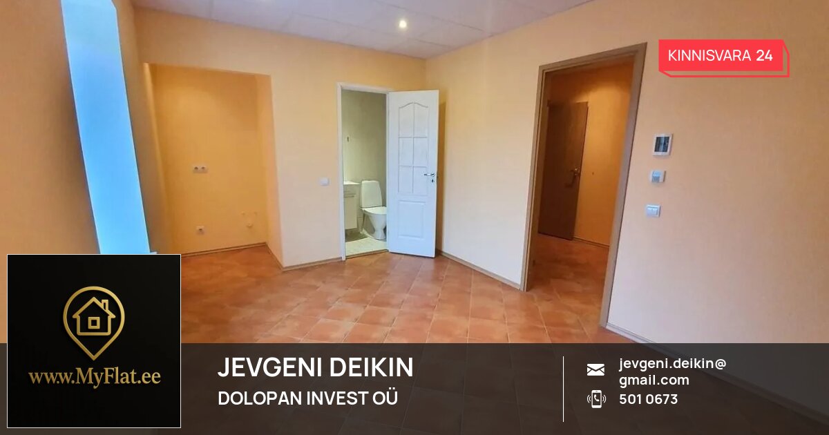 Üürile anda äripind, 1 tuba, Gonsiori tn 44, Torupilli, Kesklinn, Tallinn