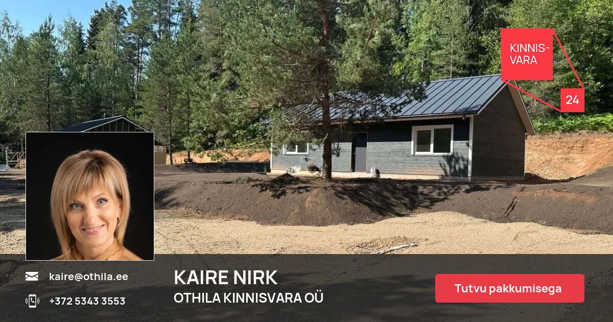 Müüa maja, 3 tuba, Lilli, Metsalaane küla, Elva vald