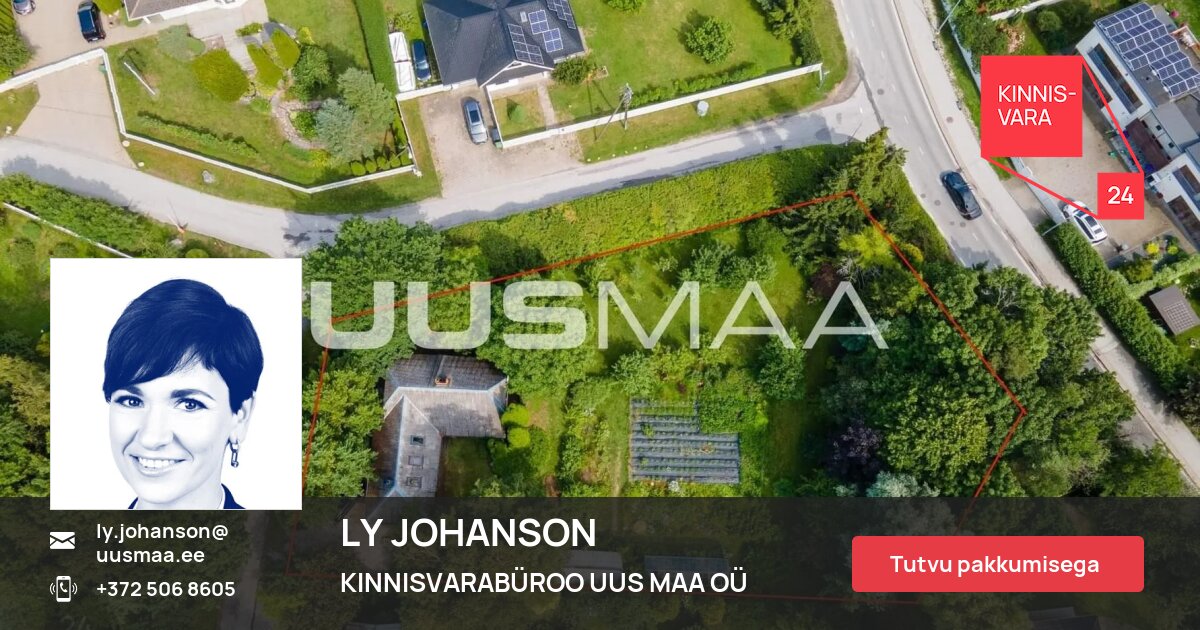 Müüa maja, 3 tuba, Talu tee 18, Haabneeme alevik, Viimsi vald