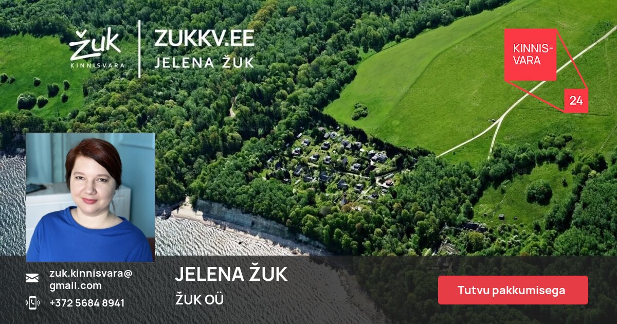 Müüa suvila, 4 tuba, Ranniku AÜ 3, Udria küla, Narva-Jõesuu linn