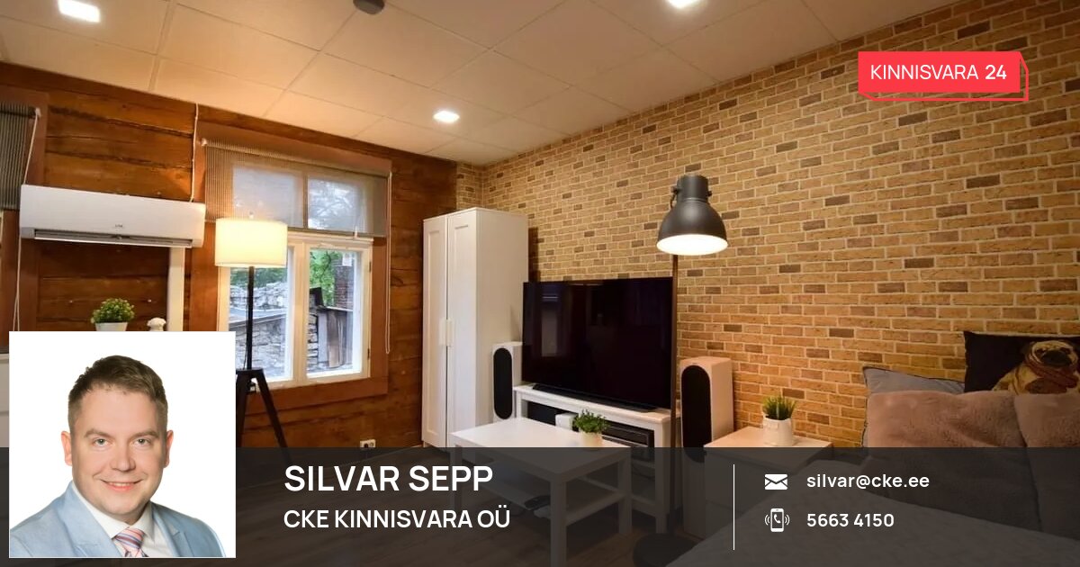 Müüa korter, 2 tuba, Paide tn 9, Kitseküla, Kesklinn, Tallinn