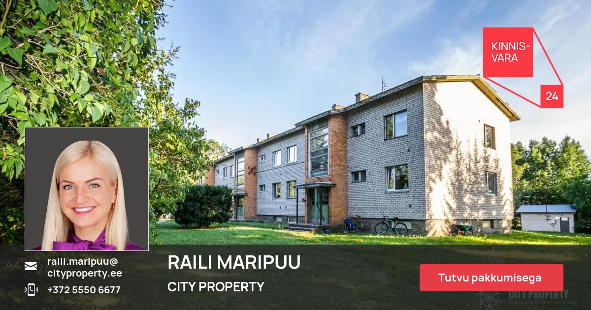 Müüa korter, 2 tuba, Aurora, Püha küla, Saaremaa vald