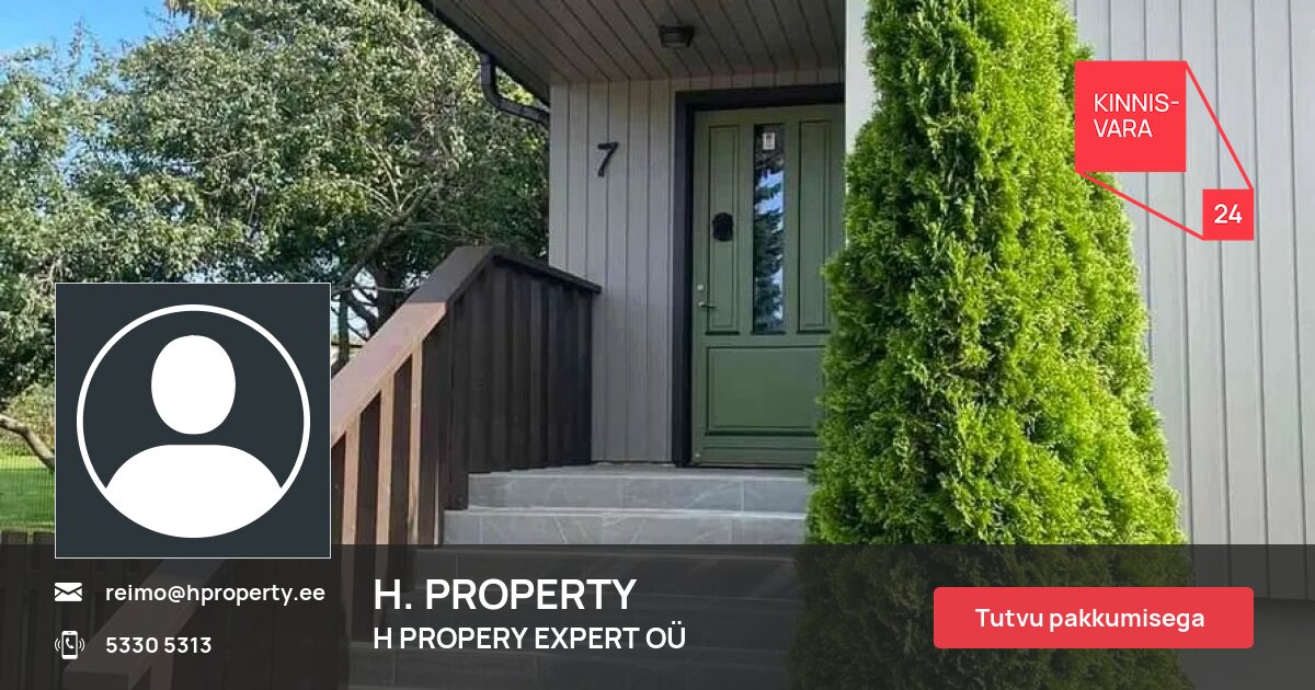 Müüa maja, 5 tuba, Begoonia tee 7, Viimsi alevik, Viimsi vald