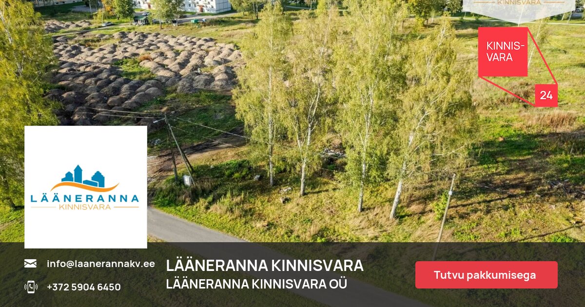 Müüa maa, Ivaste tn 9, Tapa linn, Tapa vald