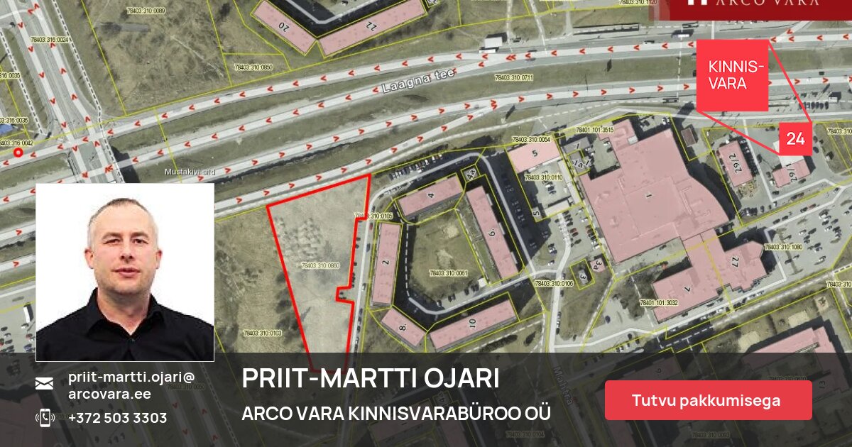 Müüa maa, Mahtra tn 2a, Mustakivi, Lasnamäe, Tallinn