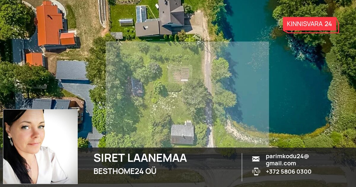 Müüa maja, 3 tuba, Kesk tn 1, Kambja alevik, Kambja vald