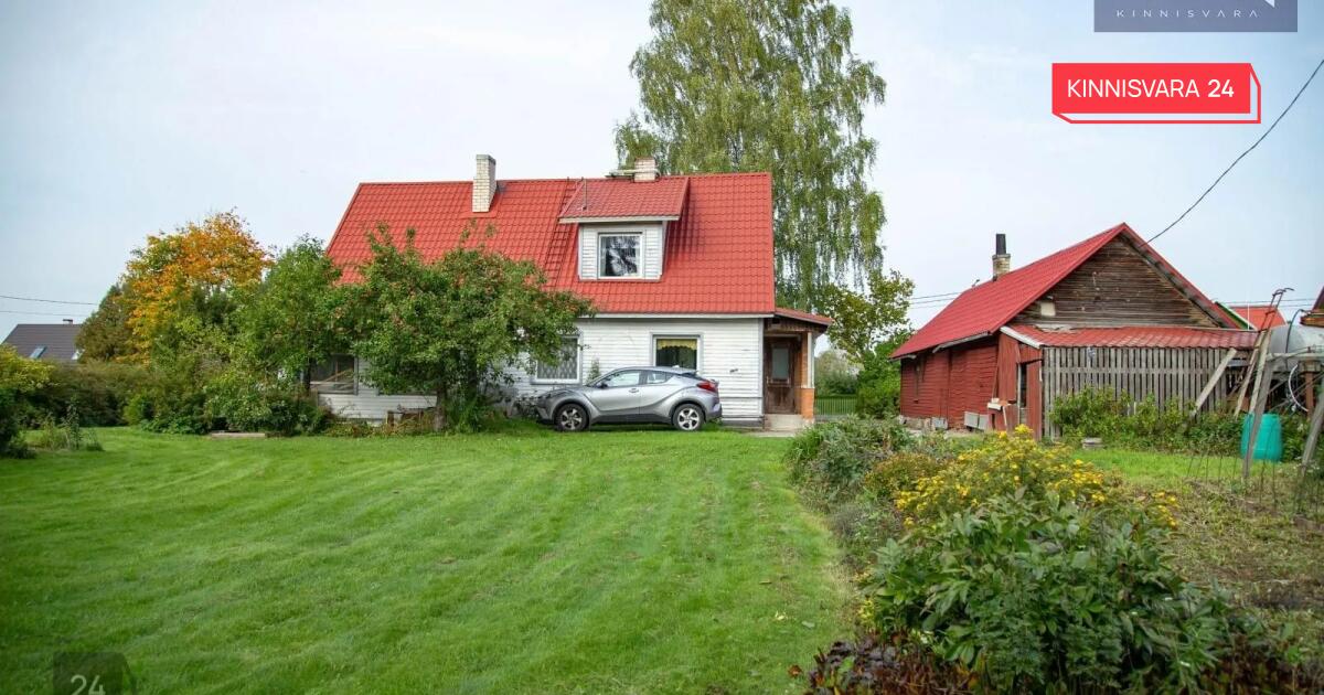 Müüa maja, 6 tuba, Põllu tn 5, Koeru alevik, Järva vald