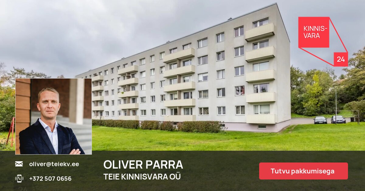 Müüa korter, 2 tuba, Roosi tee 2, Viimsi alevik, Viimsi vald
