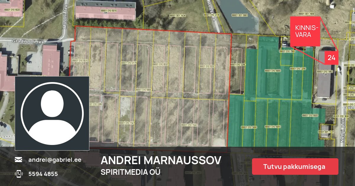 Müüa maa, Tammeõue tee 1, Viimsi alevik, Viimsi vald