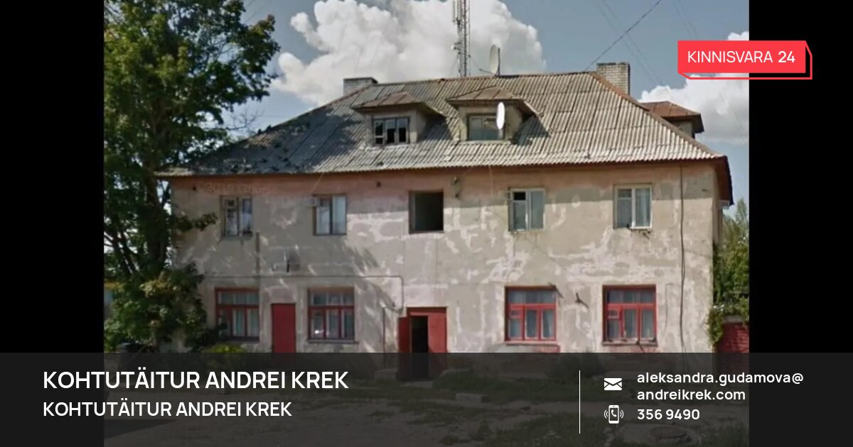 Müüa korter, 2 tuba, Ambla mnt 10, Tapa linn, Tapa vald