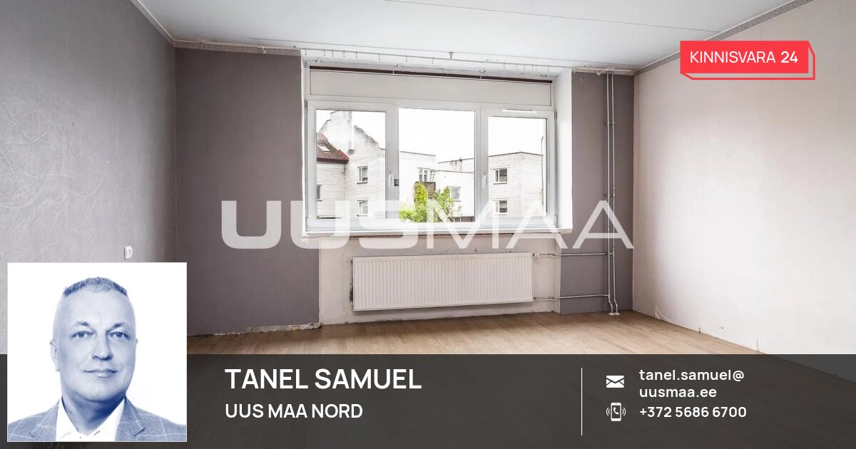 Müüa korter, 1 tuba, Juhtme tn 23, Peetri alevik, Rae vald