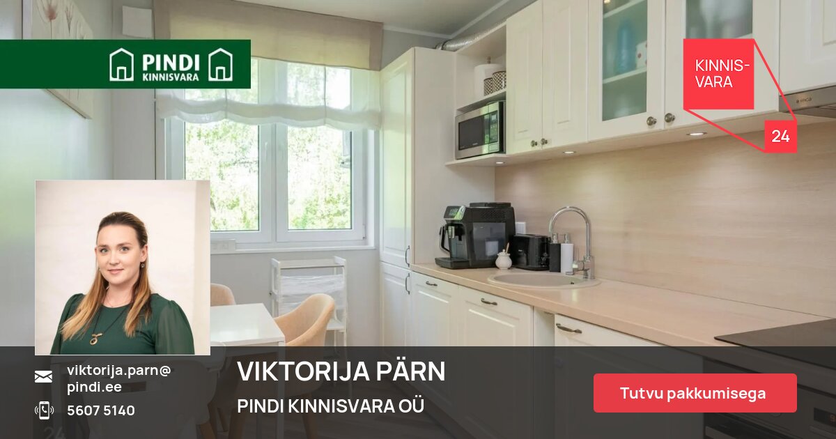 Müüa korter, 3 tuba, Narva mnt 100, Ülejõe, Ujula, Tartu linn