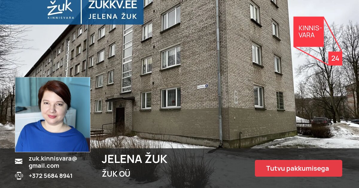 Müüa korter, 3 tuba, Kreenholmi tn 6, Narva linn