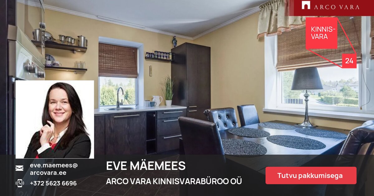 Müüa maja, 4 tuba, Antsu tn 3, Vajangu küla, Tapa vald