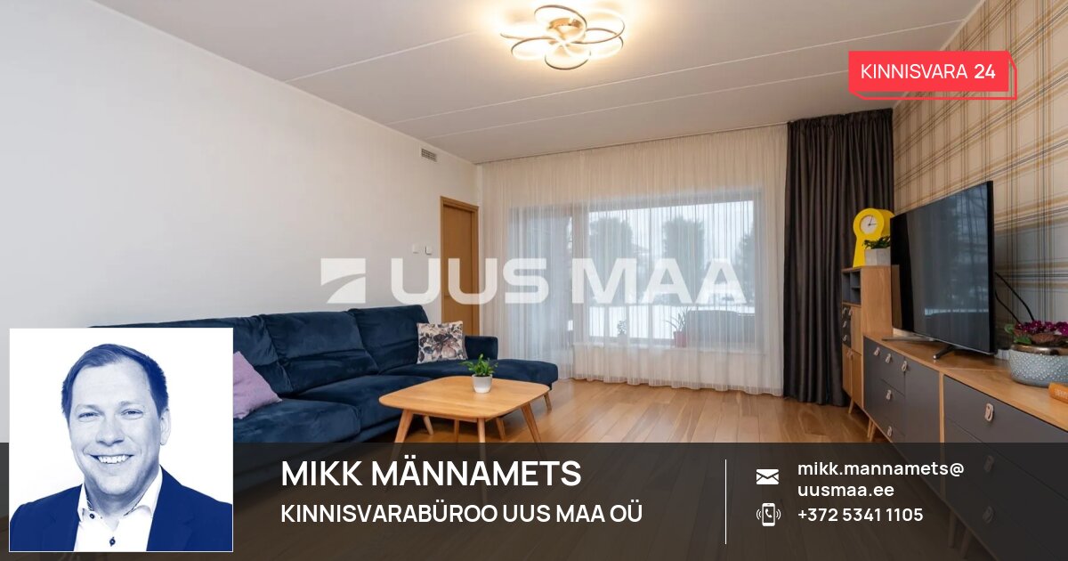 Müüa majaosa, 4 tuba, Tammiku põik 4, Peetri alevik, Rae vald