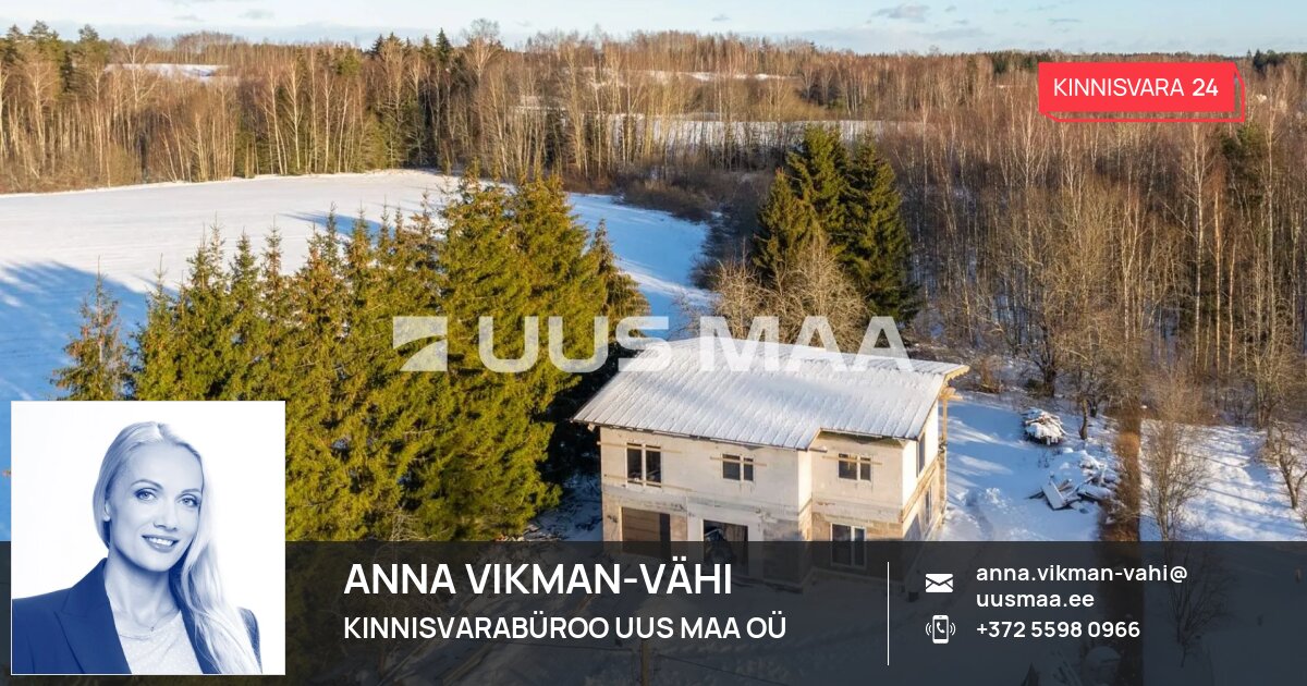 Müüa maja, 4 tuba, Saia, Pangodi küla, Kambja vald