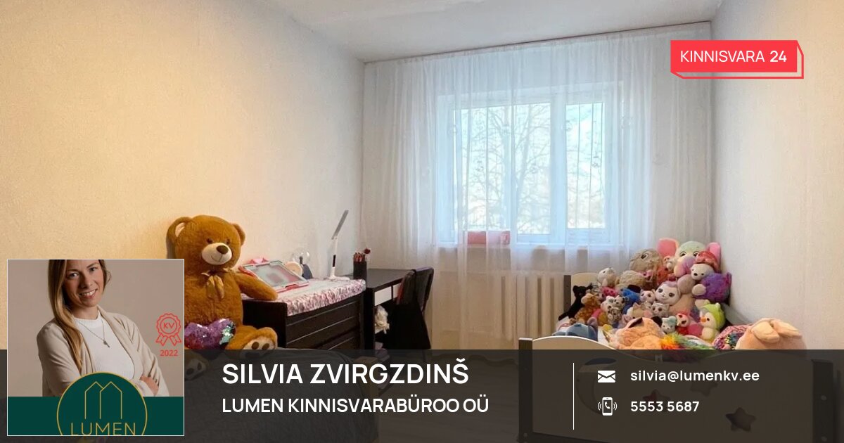 Müüa korter, 2 tuba, Piiri tn 4, Põlva linn, Põlva vald