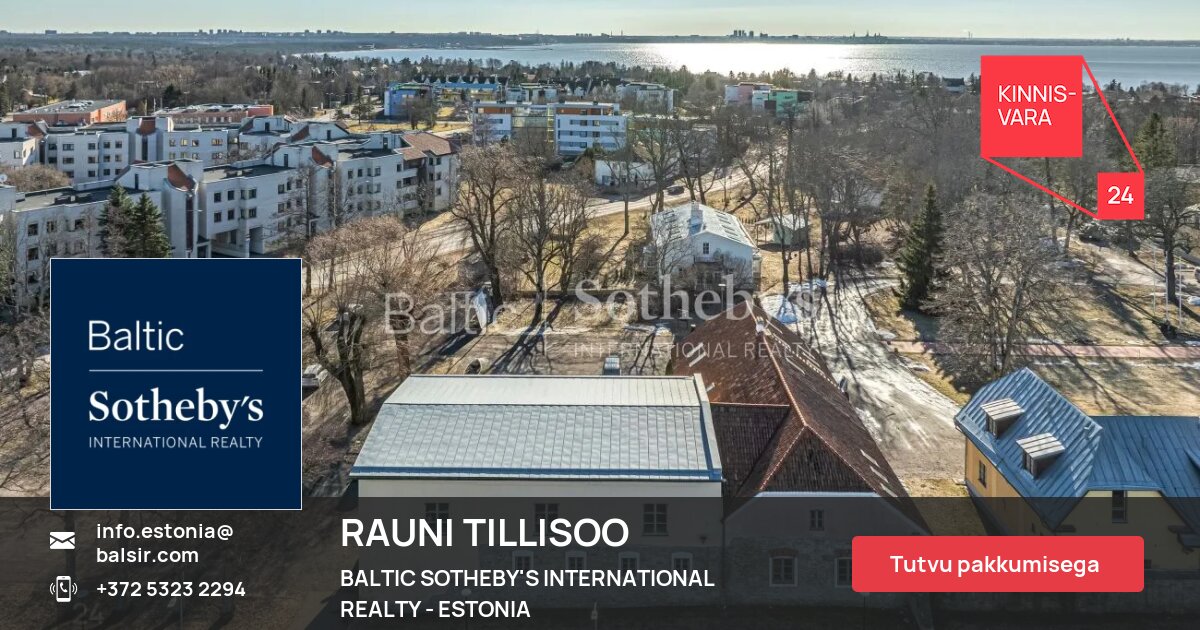 Müüa maja, 11 tuba, Mõisa tee 2, Viimsi alevik, Viimsi vald