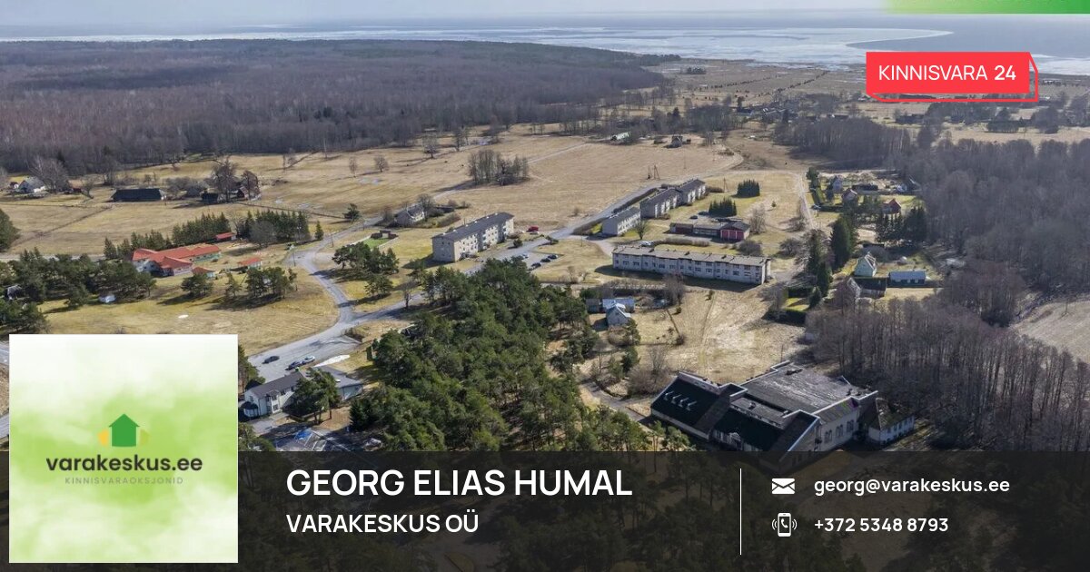Müüa maja, Rahvamaja, Emmaste osavald, Emmaste küla, Hiiumaa vald