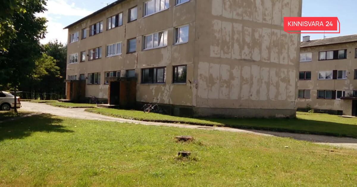 Müüa korter, 3 tuba, Tammiku tn, Vana-Antsla alevik, Antsla vald