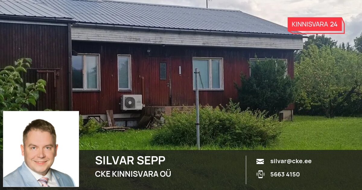 Müüa maja, 4 tuba, Tehase põik 2, Raasiku alevik, Raasiku vald