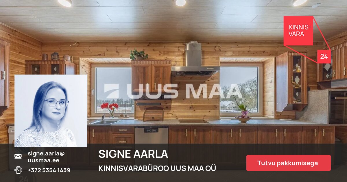 Müüa maja, 8 tuba, Uus tn 3, Teedla küla, Elva vald