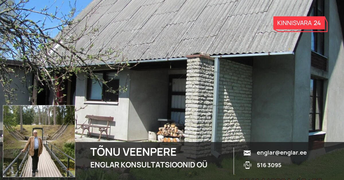 Müüa suvila, 3 tuba, Ardi tee 5, Türisalu küla, Harku vald