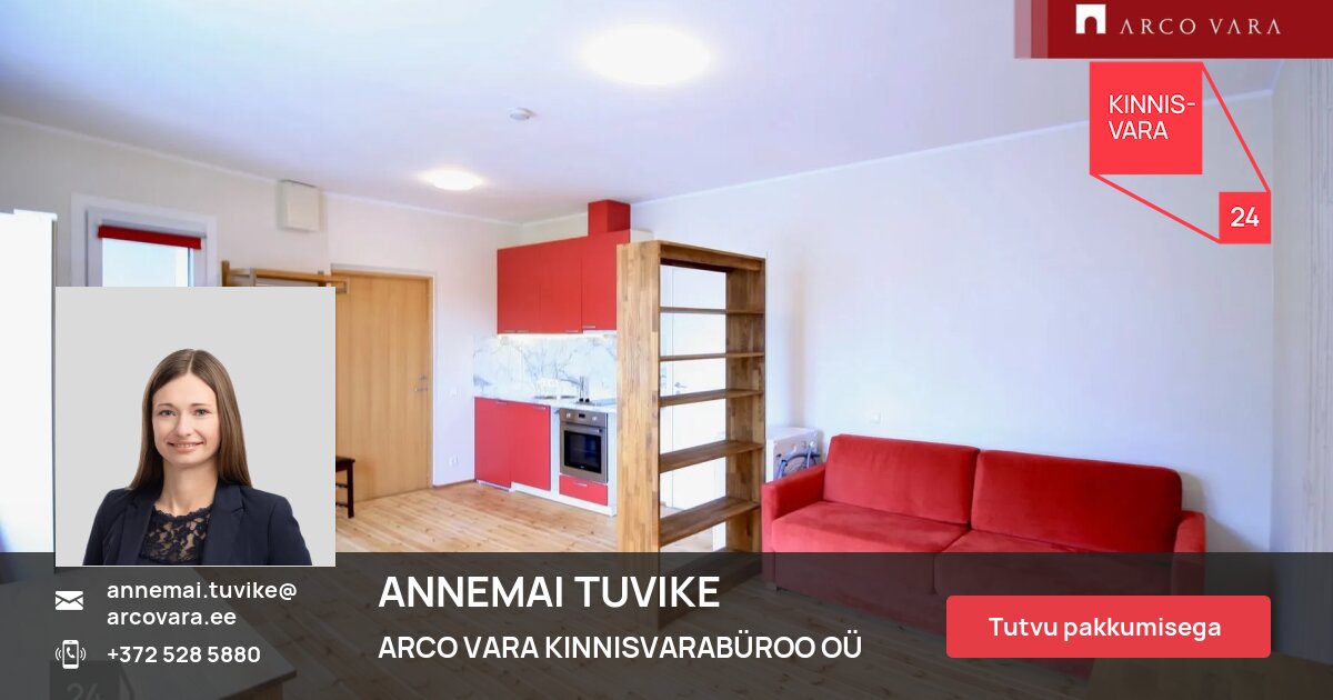 Üürile anda korter, 1 tuba, Narva mnt 86, Ülejõe, Ujula, Tartu linn