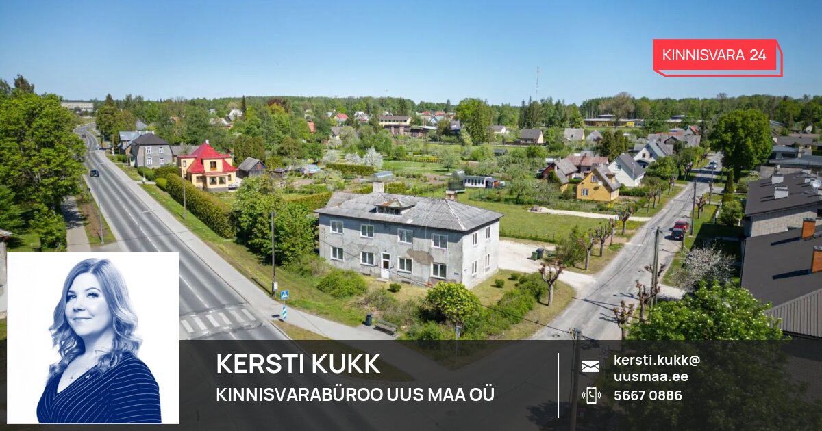 Müüa maja, Pajusi mnt 9, Põltsamaa linn, Põltsamaa vald