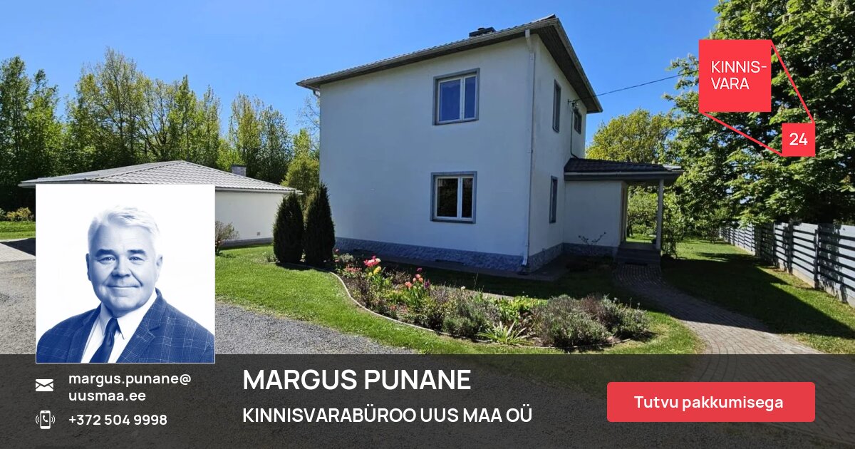 Müüa maja, 4 tuba, Sireli tee 4, Tõrremäe küla, Rakvere vald