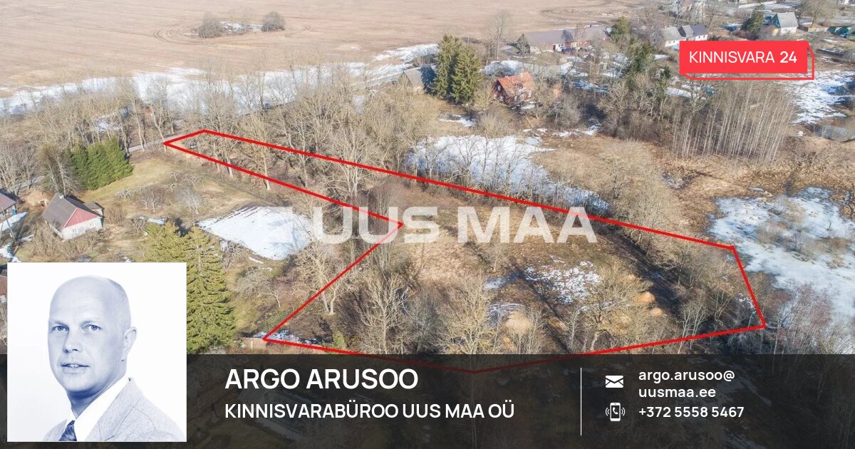 Müüa maa, Veski tee 23a, Assaku alevik, Rae vald
