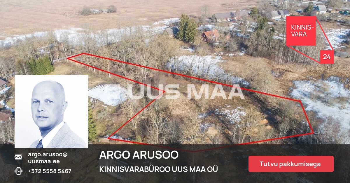 Müüa maa, Veski tee 23a, Assaku alevik, Rae vald