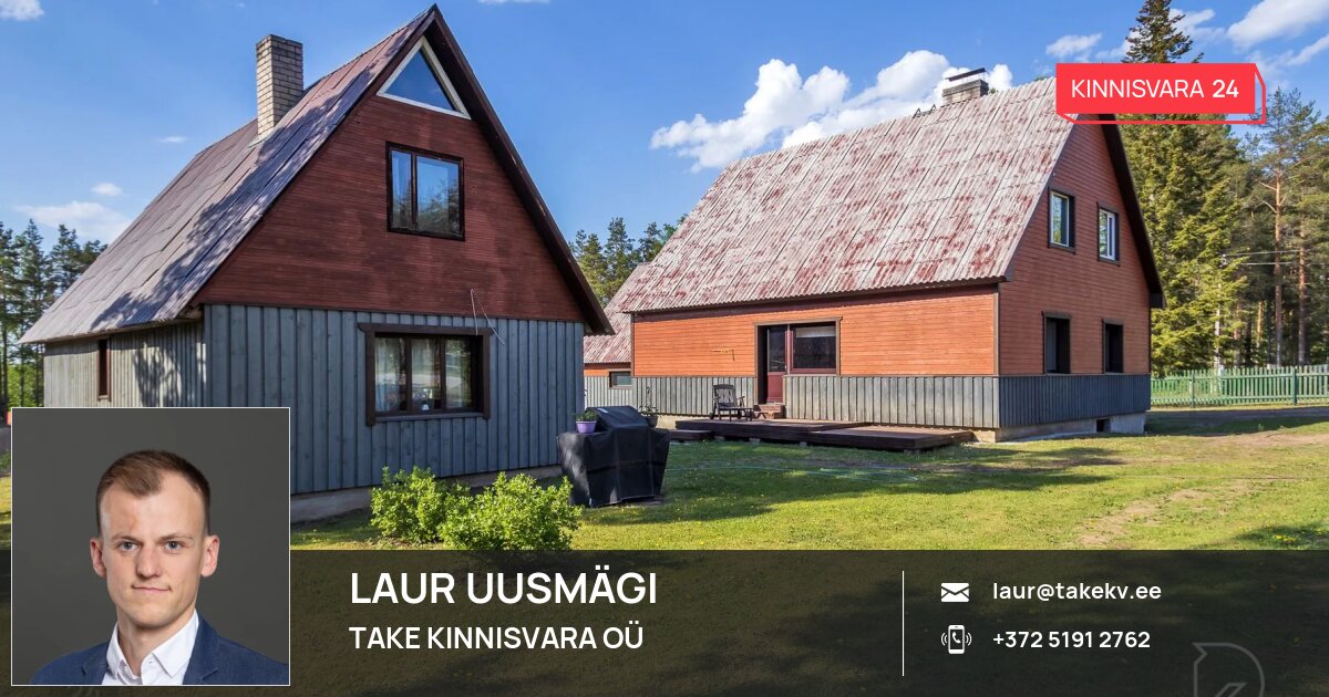 Müüa maja, 4 tuba, Rahu tn 4, Kuusalu alevik, Kuusalu vald
