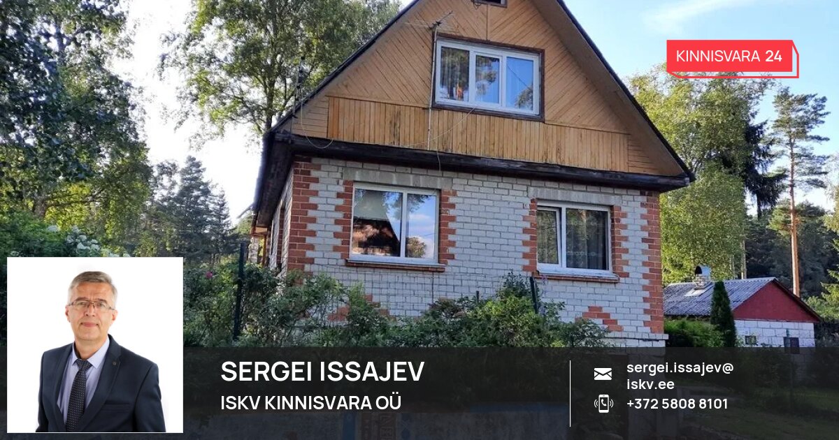 Müüa suvila, 4 tuba, Merevaigu tn 8, Kudruküla, Narva linn