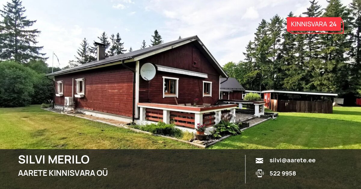 Müüa maja, 4 tuba, Nurga, Saunja küla, Lääne-Nigula vald