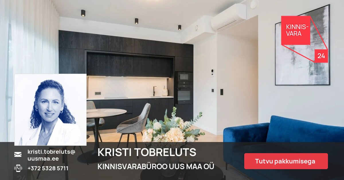 Üürile anda korter, 2 tuba, A. Haava tn 16, Vaksali, Tartu linn