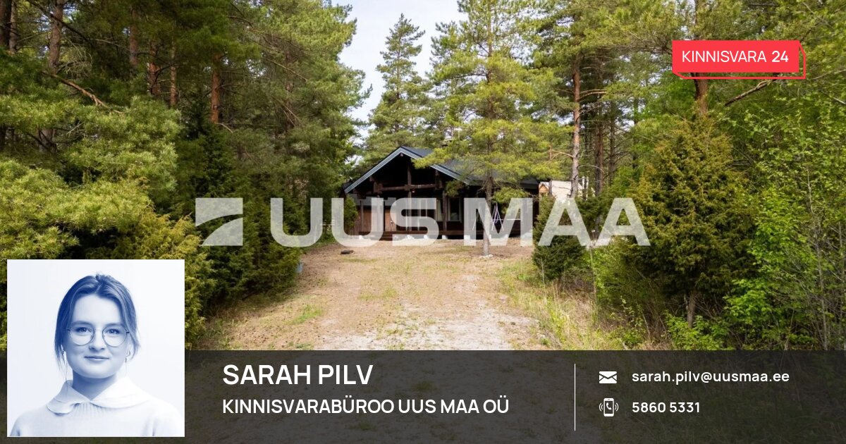 Müüa suvila, 2 tuba, Polümeeri tee, Paatsalu küla, Lääneranna vald