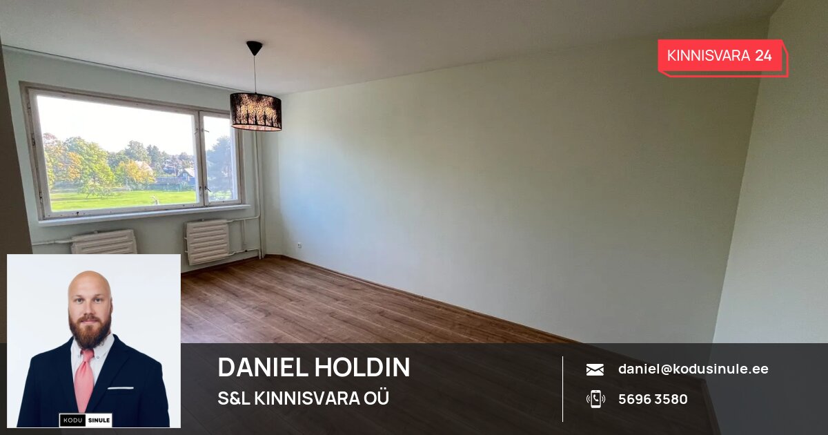 Müüa korter, 3 tuba, E. Ahrensi tn 12, Kuusalu alevik, Kuusalu vald