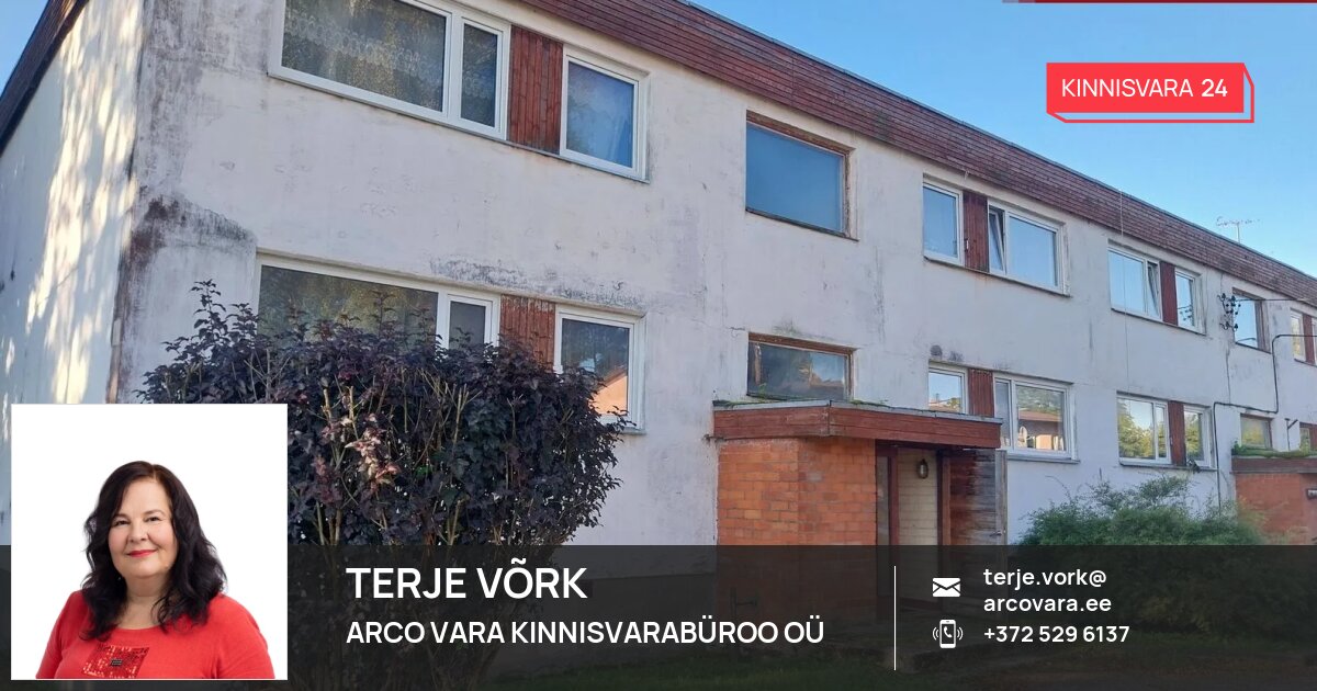 Müüa korter, 2 tuba, Surju keskus 3, Surju küla, Saarde vald