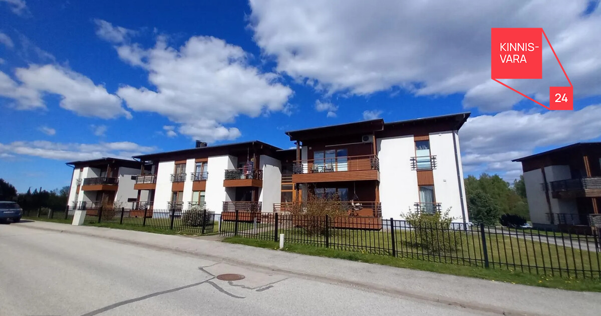 Müüa korter, 3 tuba, Uus-Veeriku tee 24, Veibri küla, Luunja vald