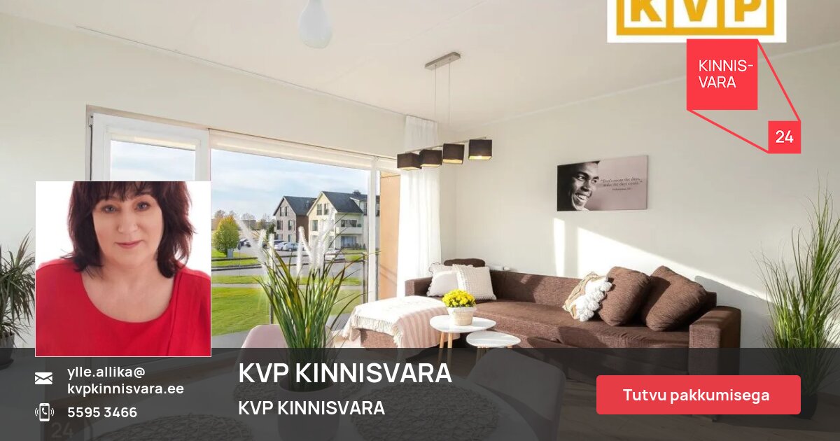 Müüa korter, 2 tuba, Hirvela tn 7, Sauga alevik, Tori vald