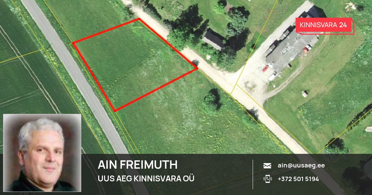 Müüa maa, Tammiku tee 17, Roosna küla, Järva vald