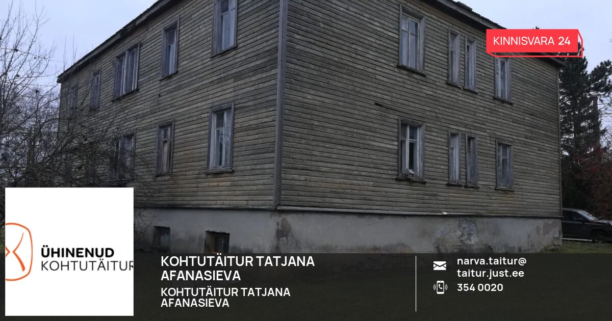 Müüa korter, 2 tuba, Vahtra tn 2-6, Rakke alevik, Väike-Maarja vald