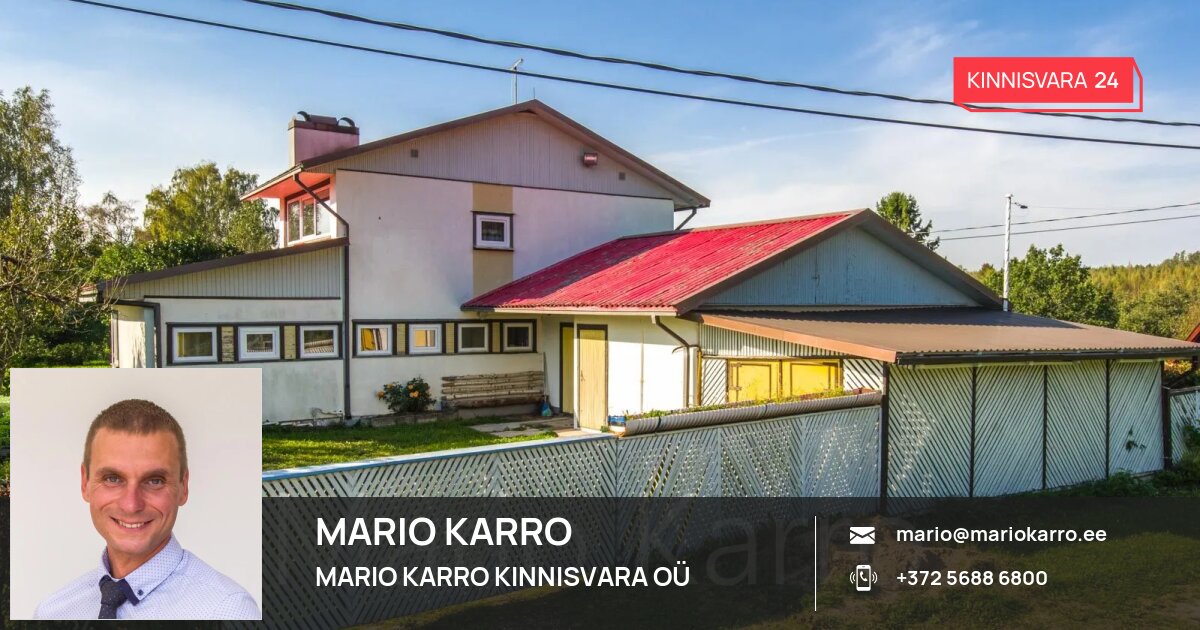 Müüa maja, 5 tuba, Sako tee 15, Mähma küla, Viljandi vald