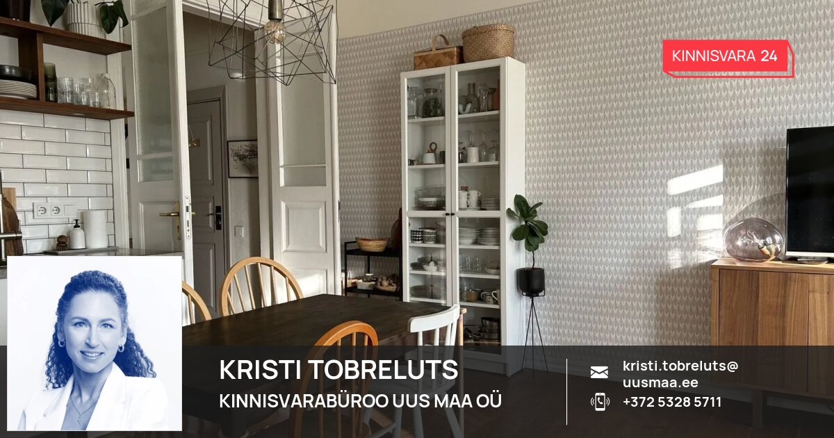 Müüa korter, 2 tuba, Tähe tn 26, Karlova, Ees-Karlova, Tartu linn