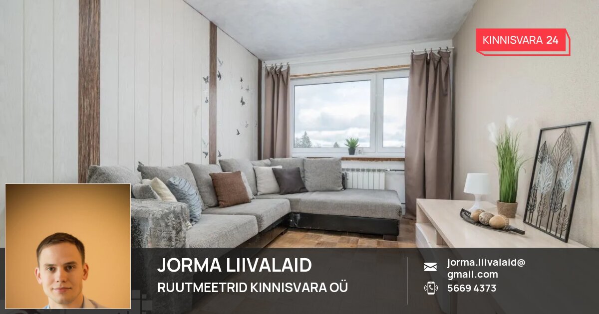 Müüa korter, 2 tuba, E. Ahrensi tn 14, Kuusalu alevik, Kuusalu vald