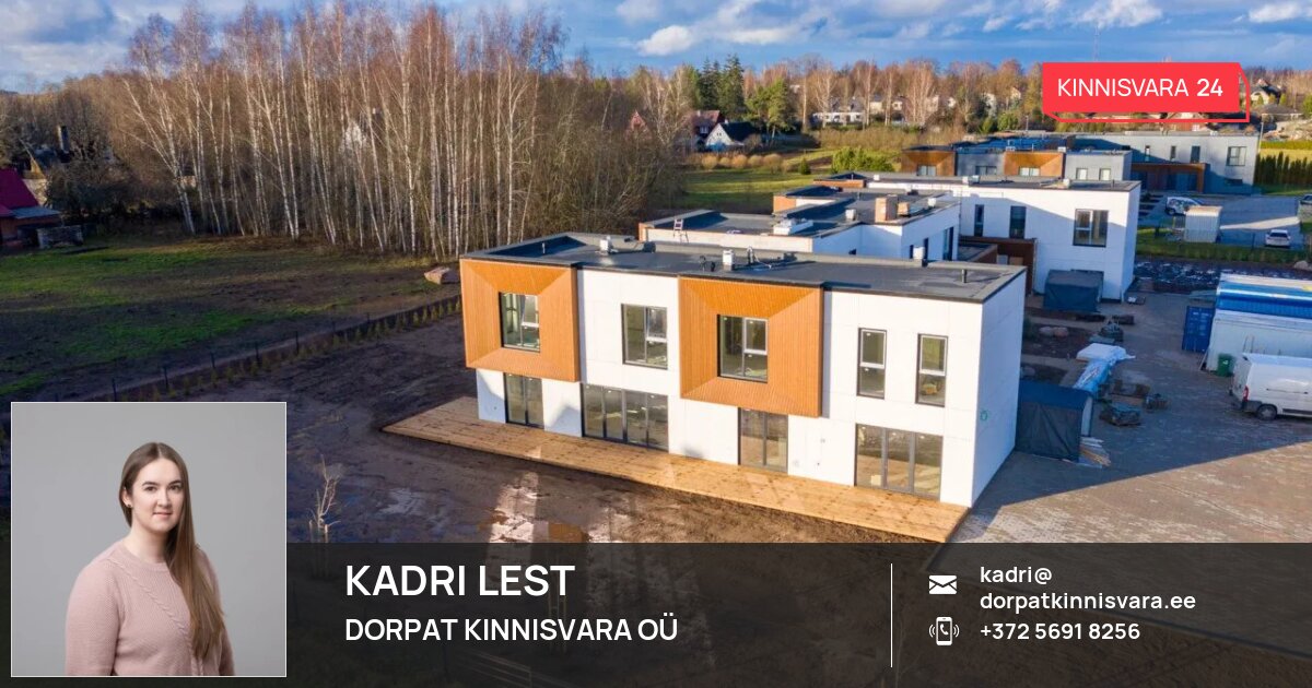 Müüa majaosa, 5 tuba, Kevade tn 15, Soinaste küla, Kambja vald