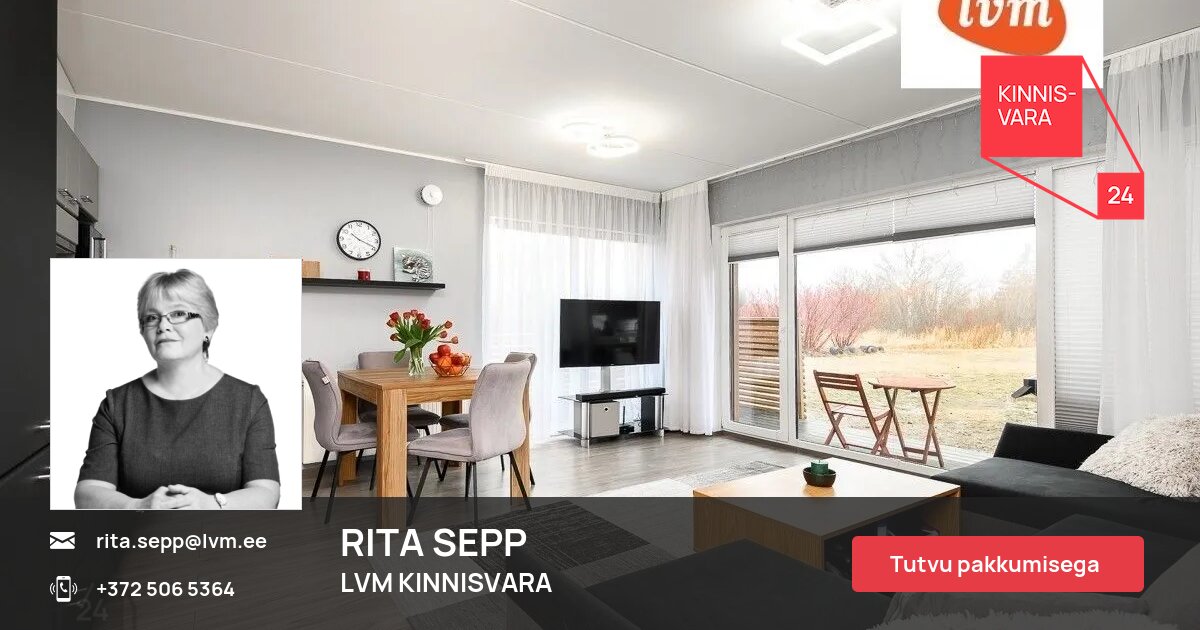 Müüa korter, 4 tuba, Hirvela tn 24, Sauga alevik, Tori vald