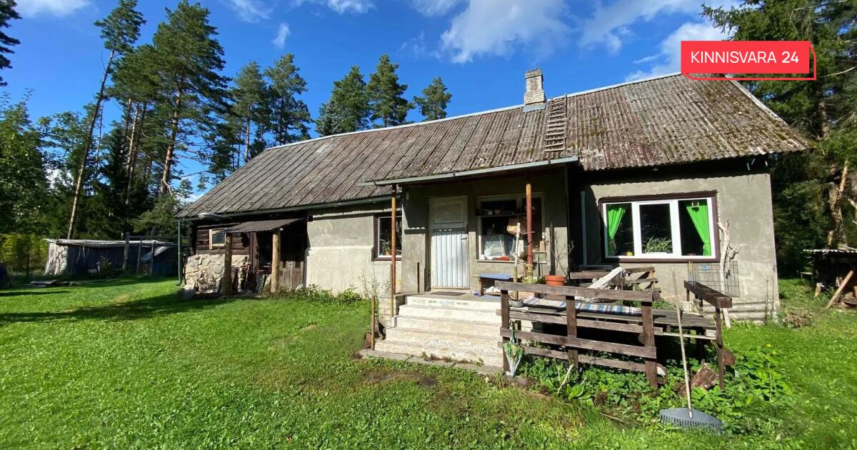 Müüa maja, 3 tuba, Tammeristi, Vidruka küla, Lääne-Nigula vald
